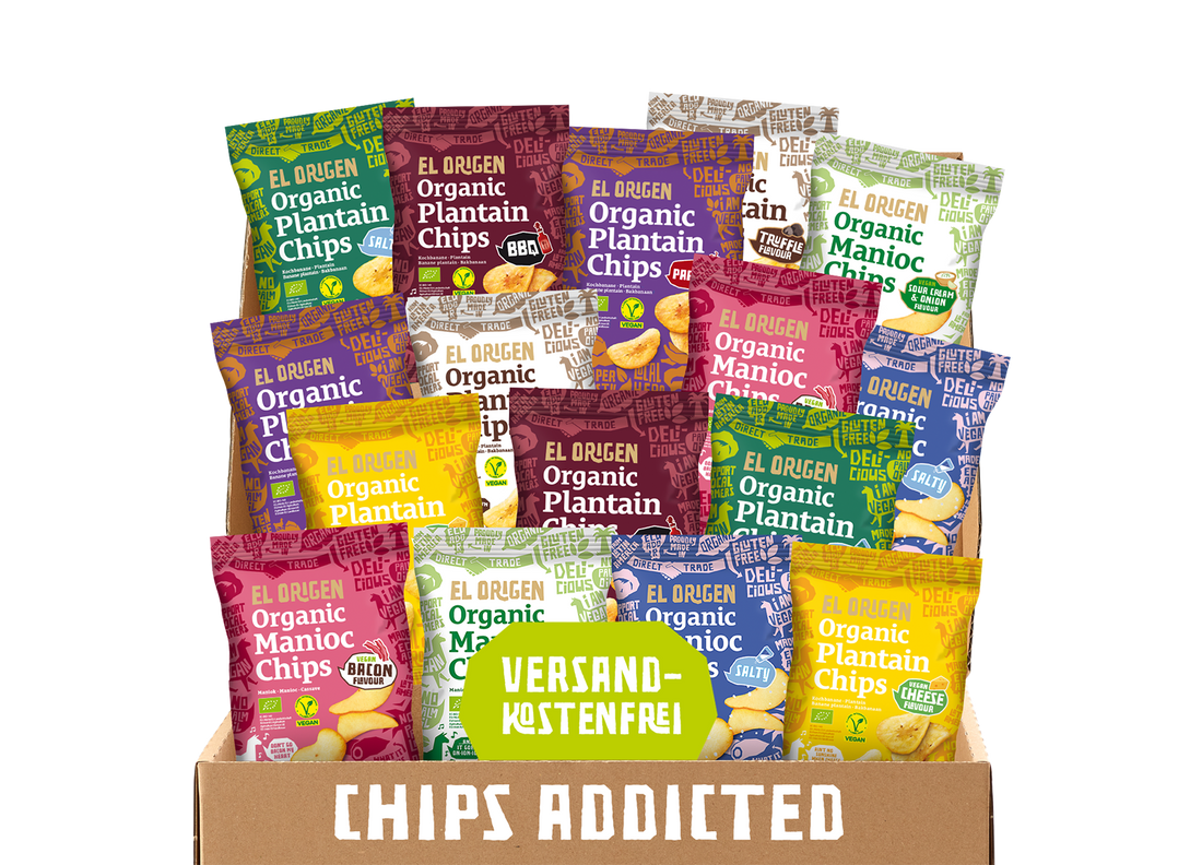 el origen food Bio Chips - der crunchy Snack aus Lateinamerika