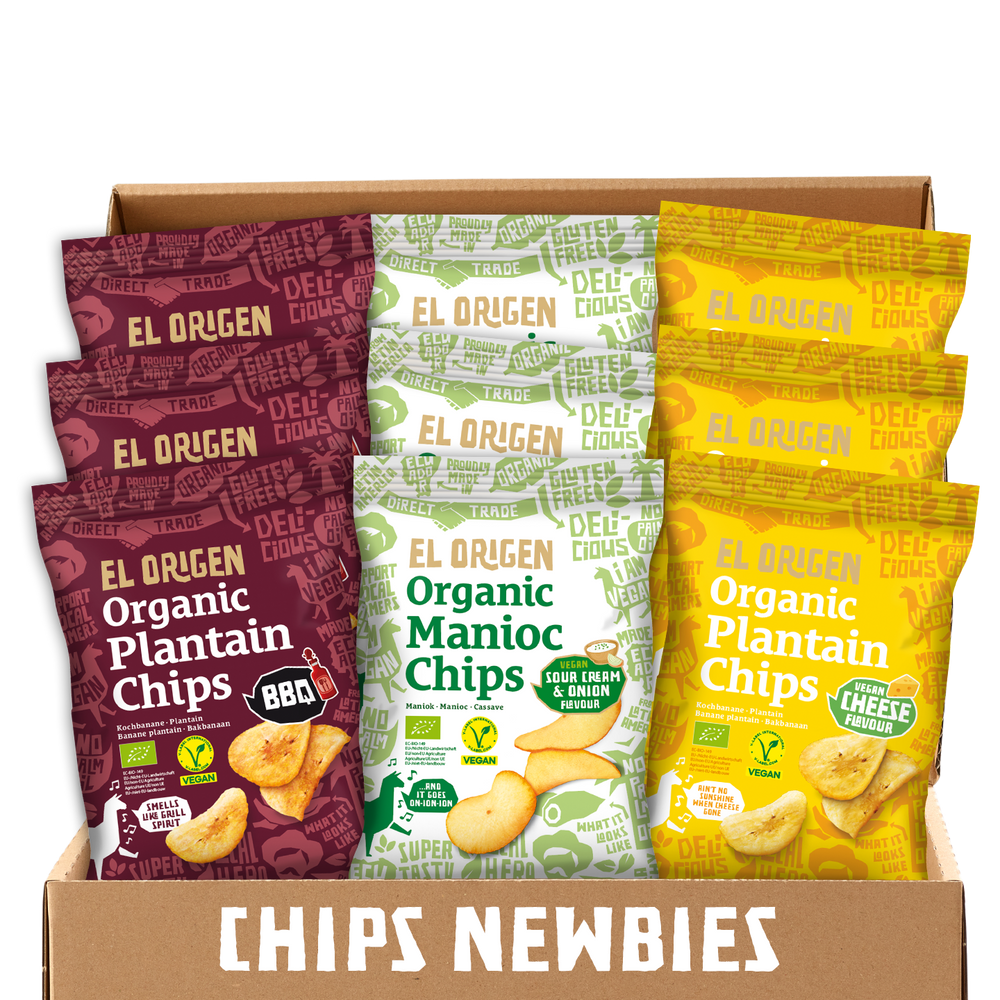 el origen food Bio Chips - der crunchy Snack aus Lateinamerika