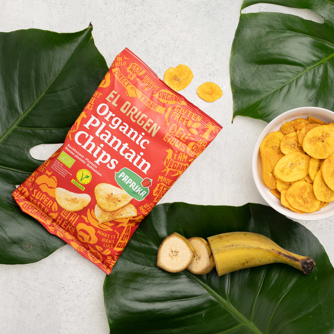el origen food Bio Chips - der crunchy Snack aus Lateinamerika
