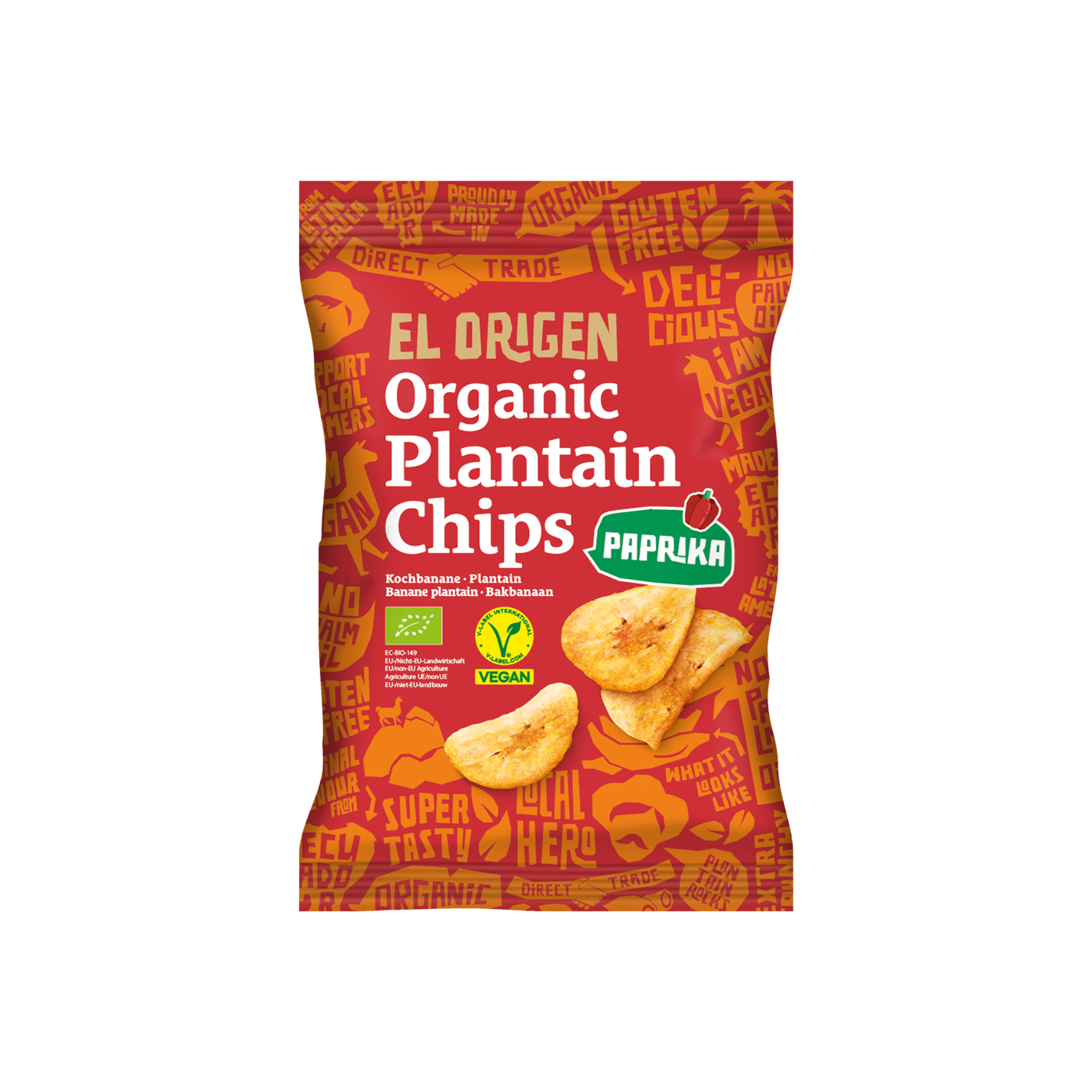 el origen food Bio Chips - der crunchy Snack aus Lateinamerika