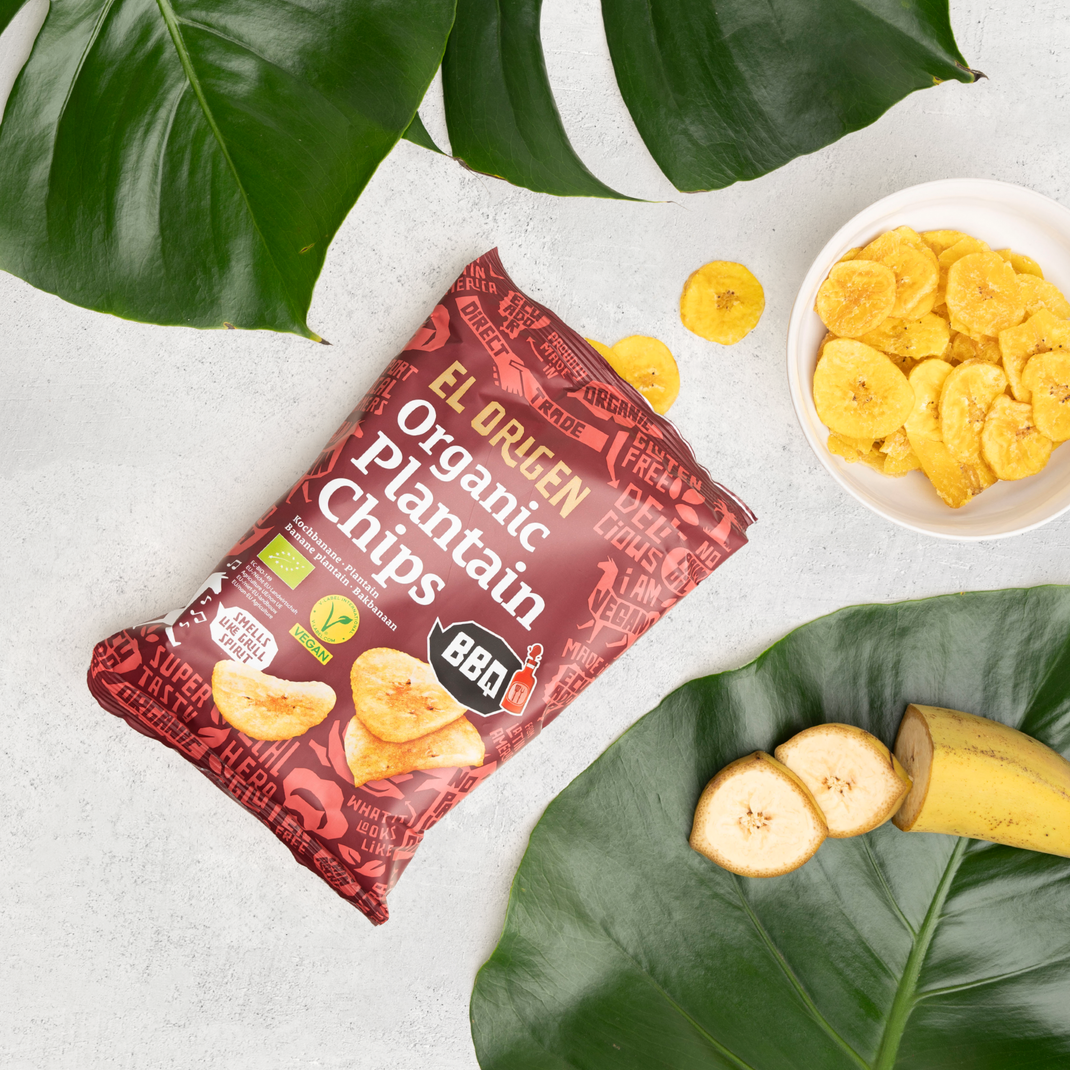 el origen food Bio Chips - der crunchy Snack aus Lateinamerika